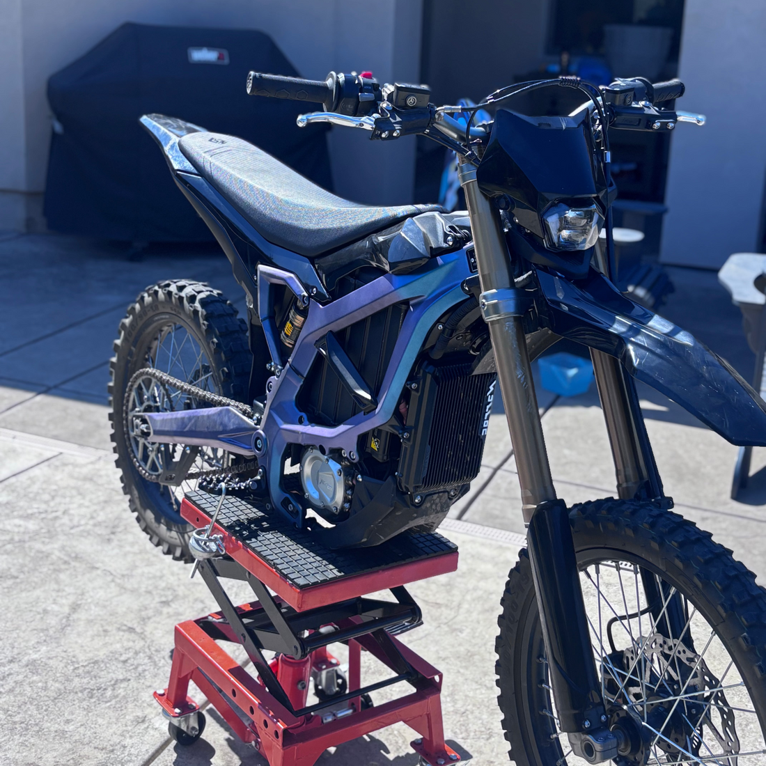 Surron "Coated" Frame Guards (Ultra Bee) – LT Racing