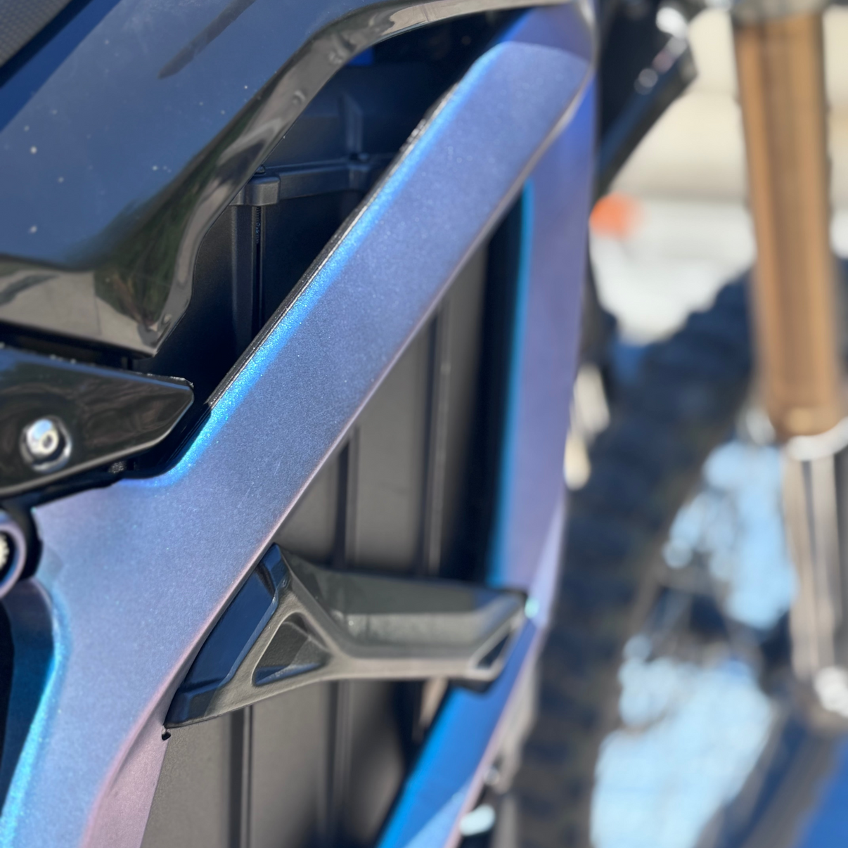Surron "Coated" Frame Guards (Ultra Bee) – LT Racing