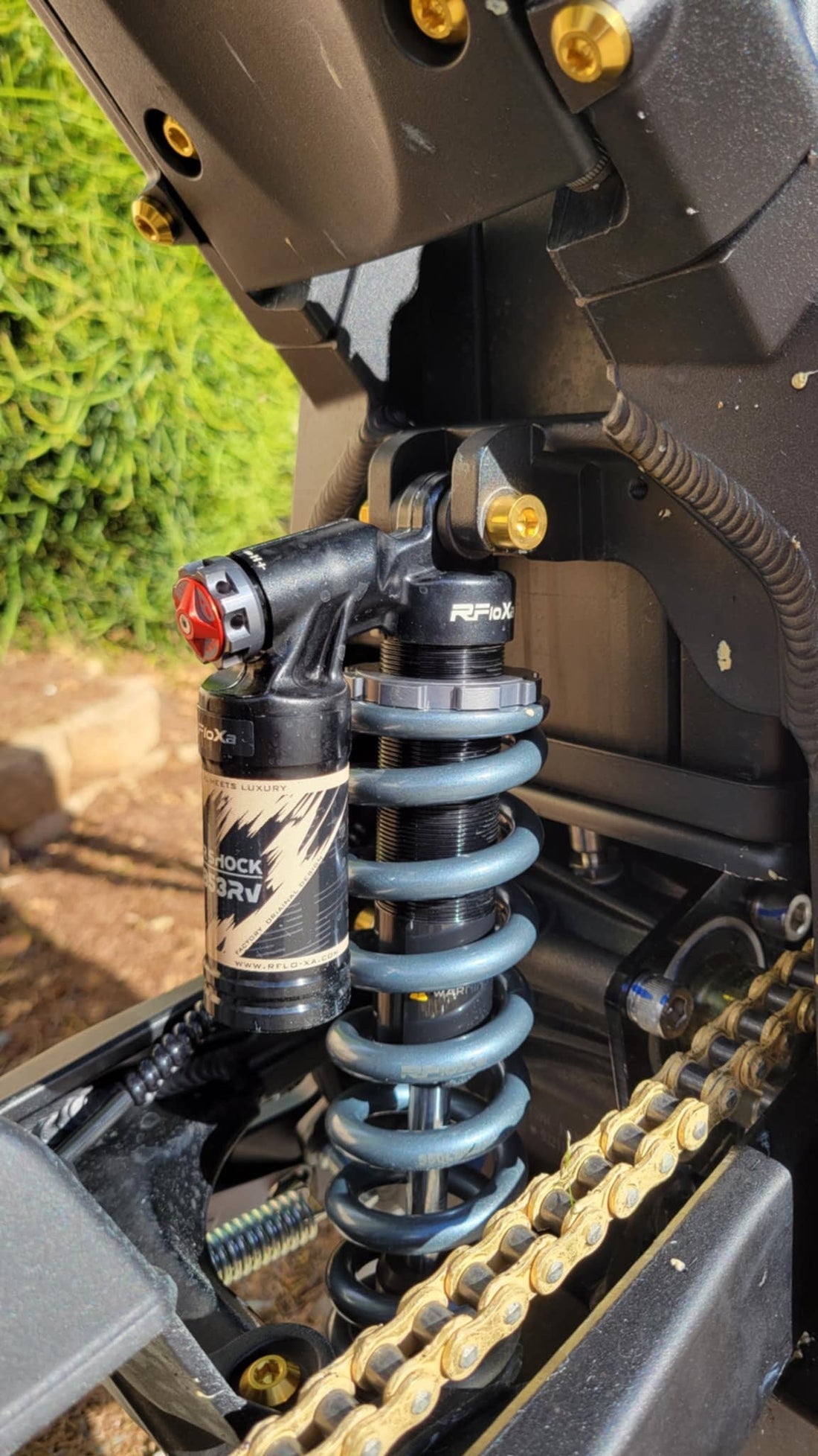 Titanium Rear Shock Mount Hardware (4 Pieces) Altis Sigma – LT Racing